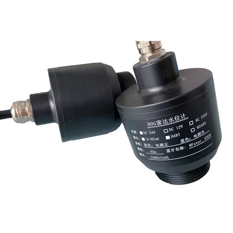 80GHz radar Level Sensor with Millimeter Wave Technology, RS485 Water ...