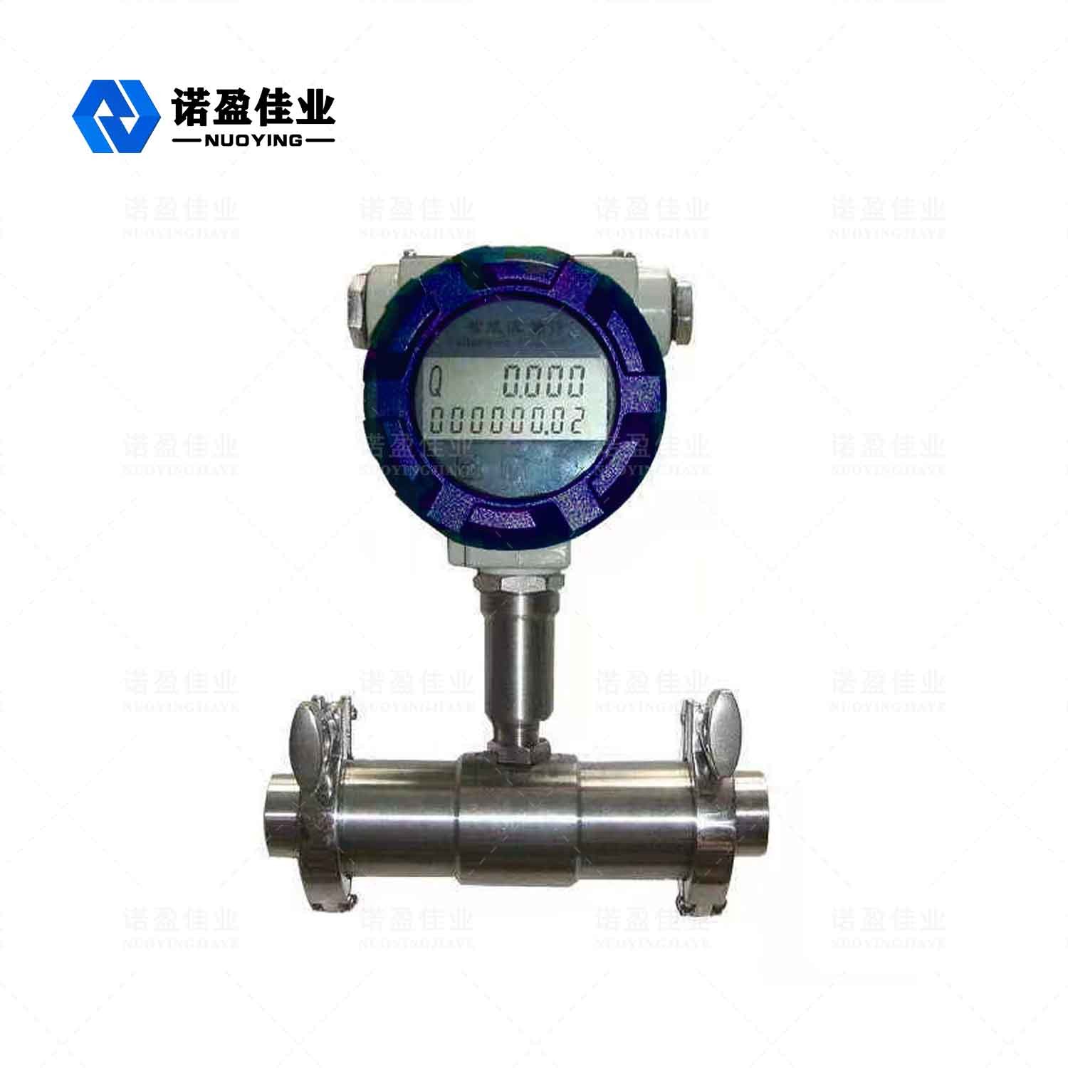 High Precision Turbine Electromagnetic Flow Meter Control Alarm