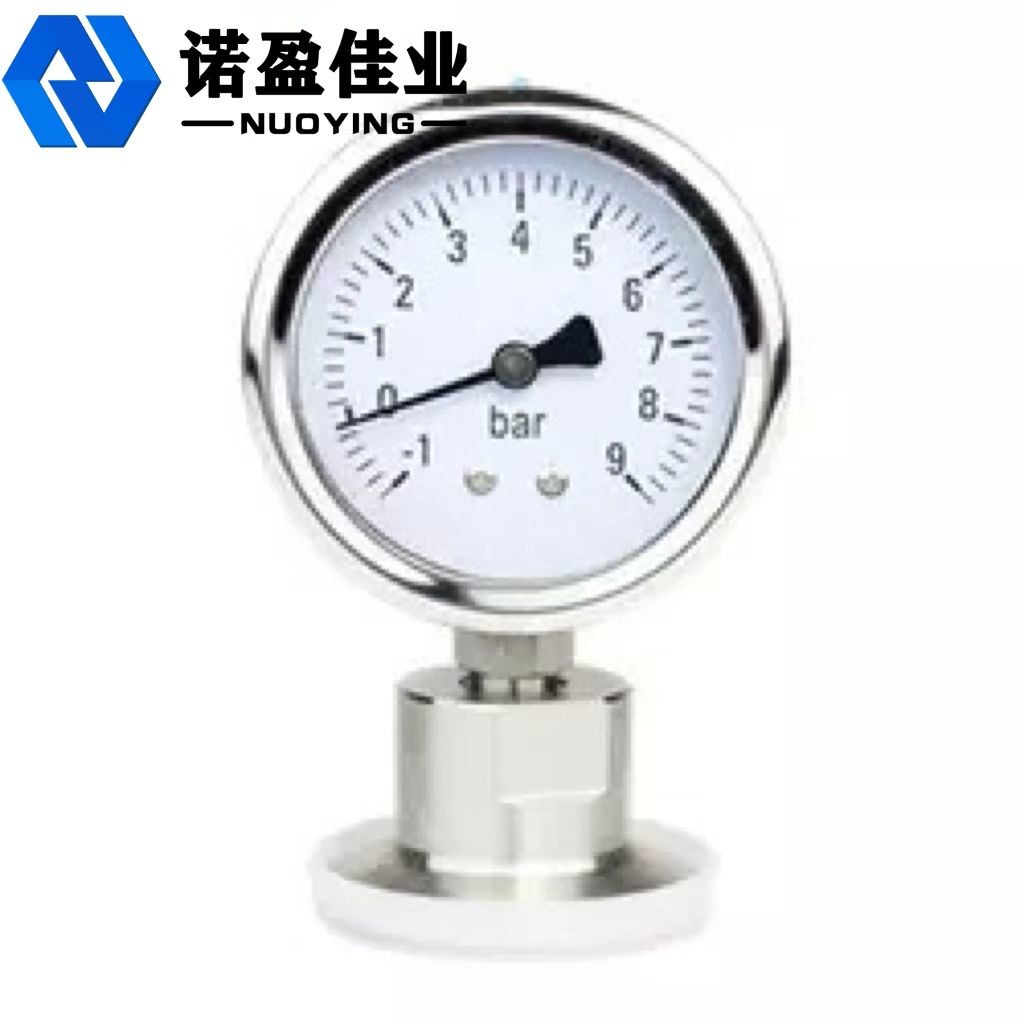 Hygienic Sanitary pressure gauge with varivent diaphragm