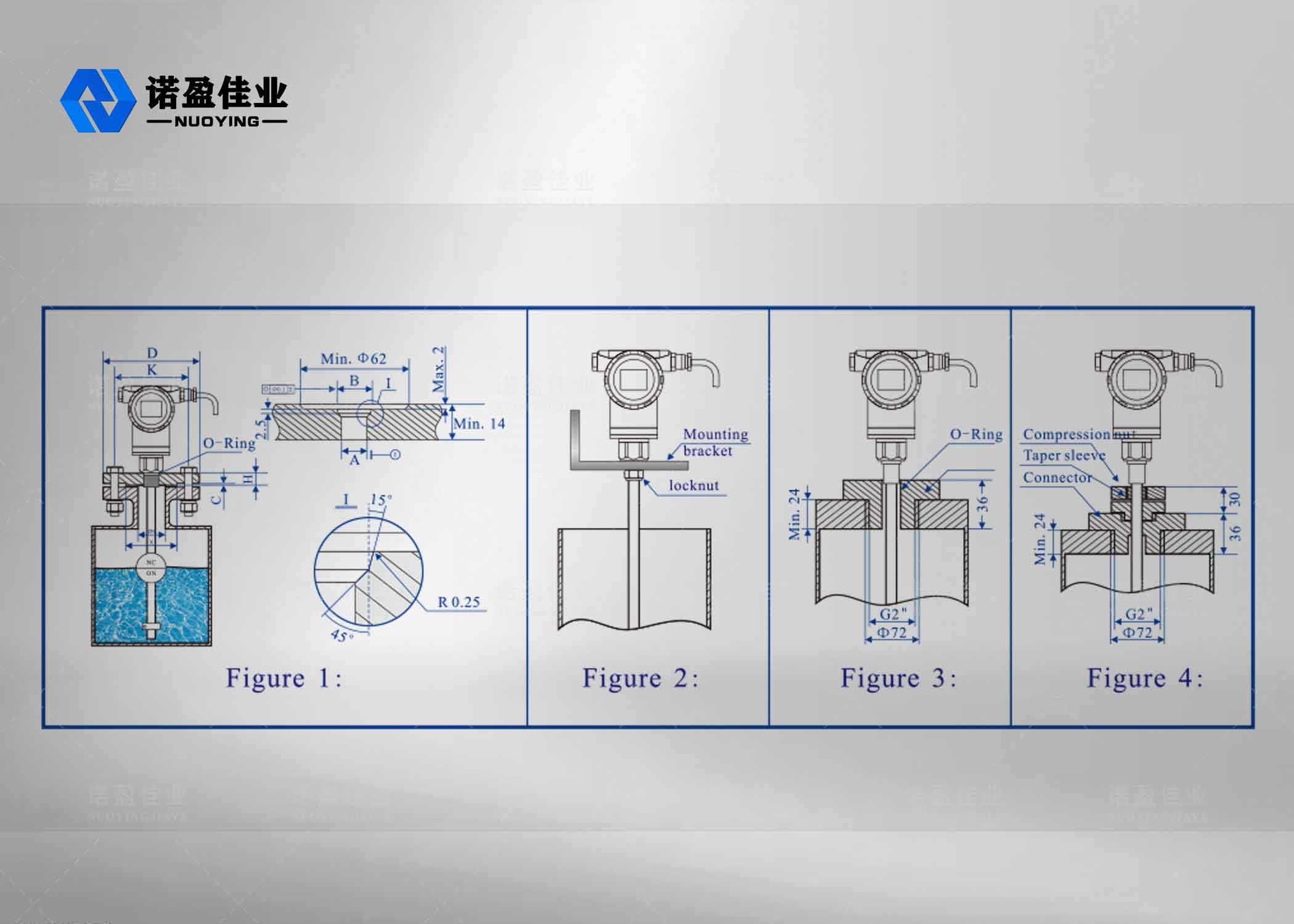 Stainless Steel Vertical Mounted Magnetic Level Gauge Floated Water ...