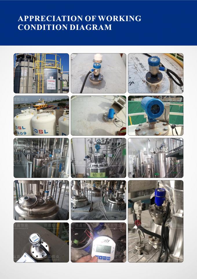 80GHz Radar Level Measuring Instruments with High Temperature Anti ...